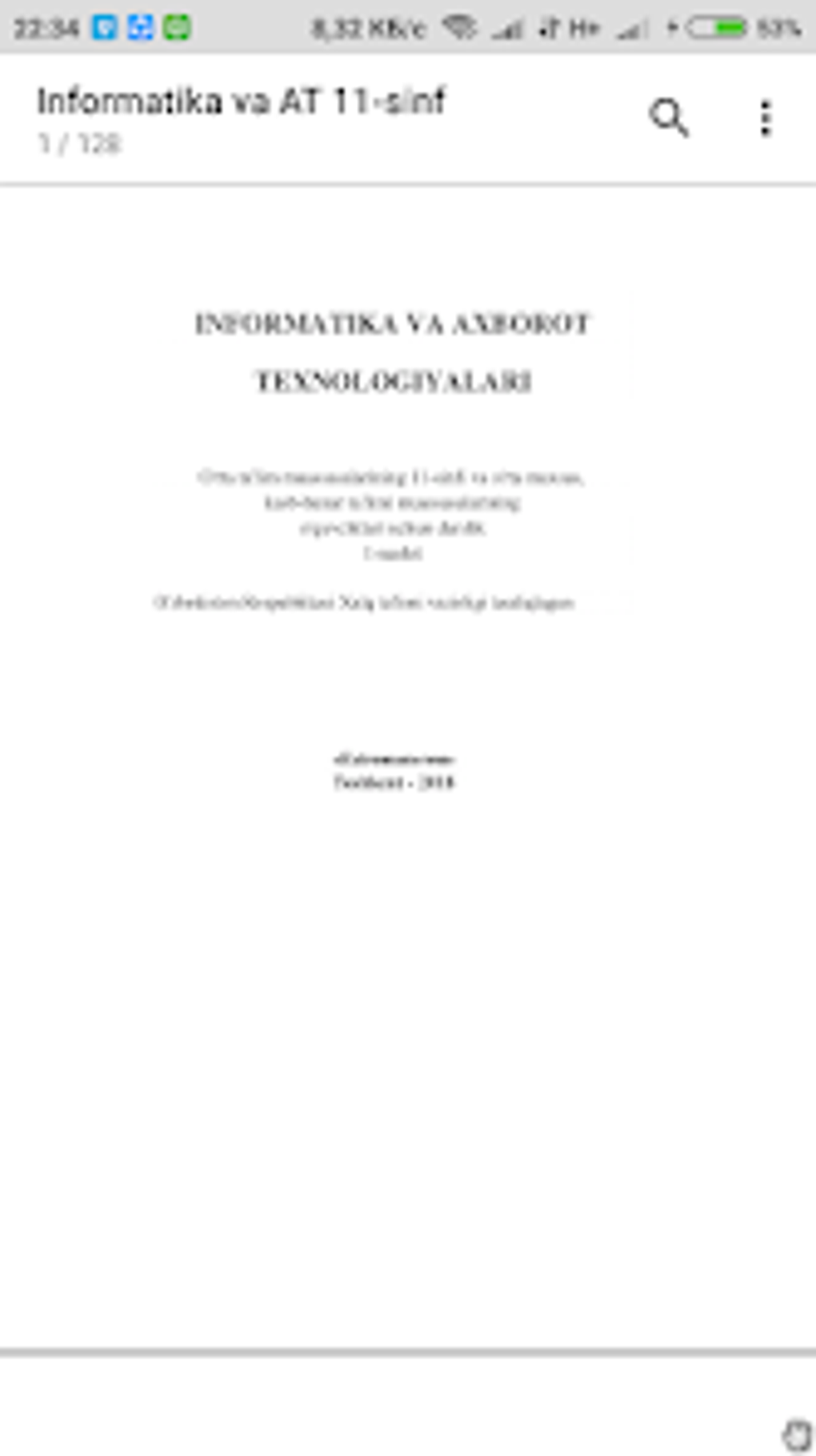 Informatika va AT 11-sinf for Android - Download