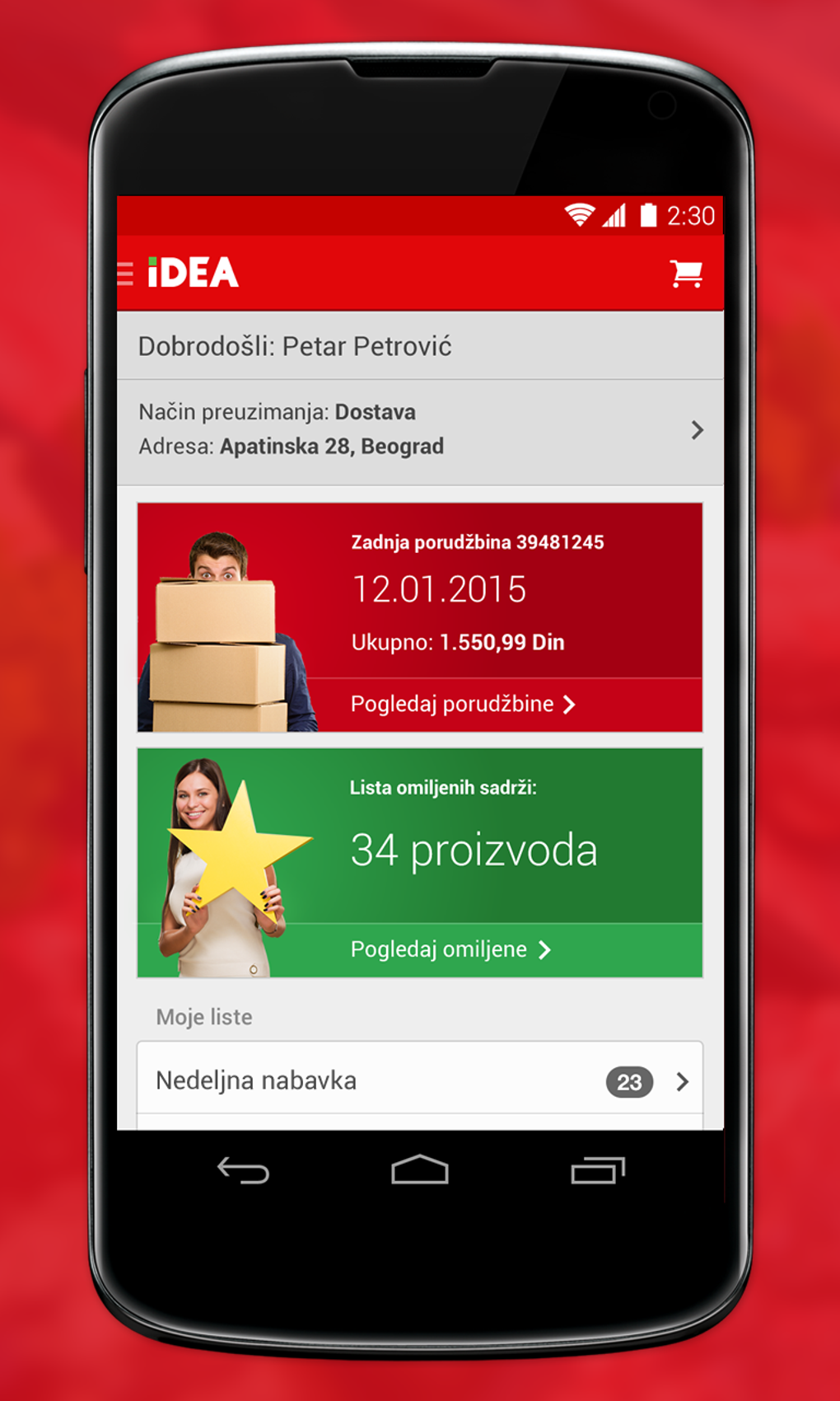 IDEA mobile application APK para Android - Descargar