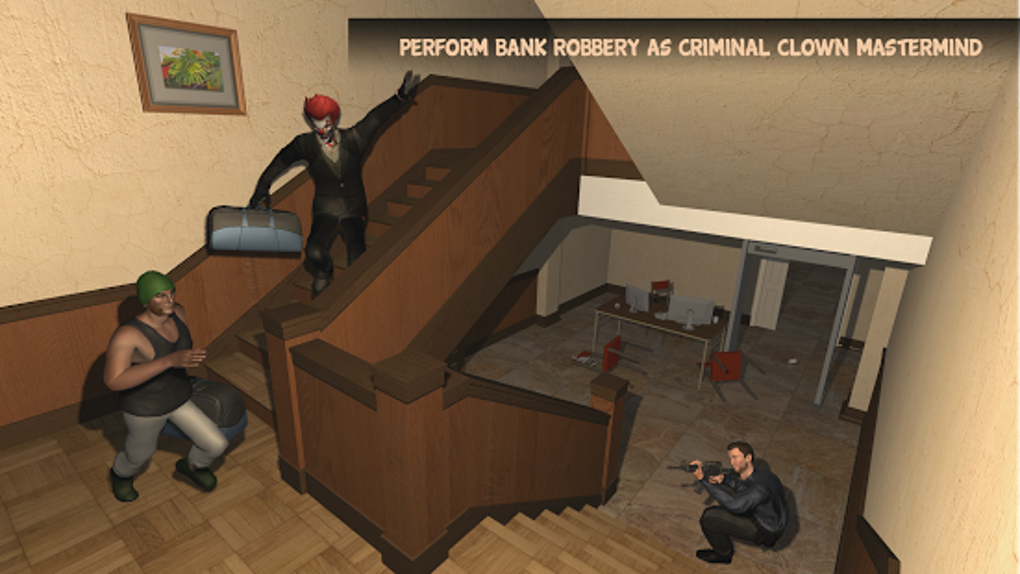 Killer Clown Bank Cash Robbery Real Gangster APK for Android - Download