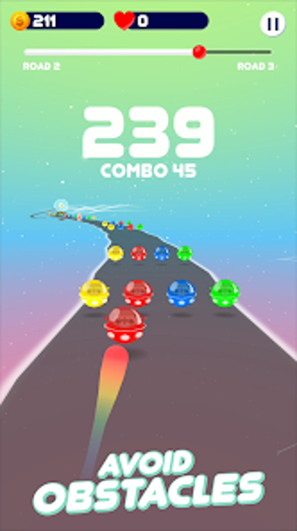 Space Road: color ball game for Android - Download