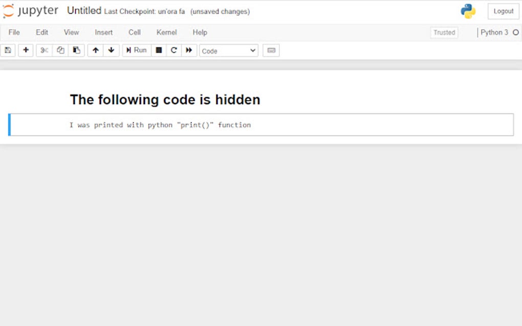 Jupyter code toggler for Google Chrome - Extension Download