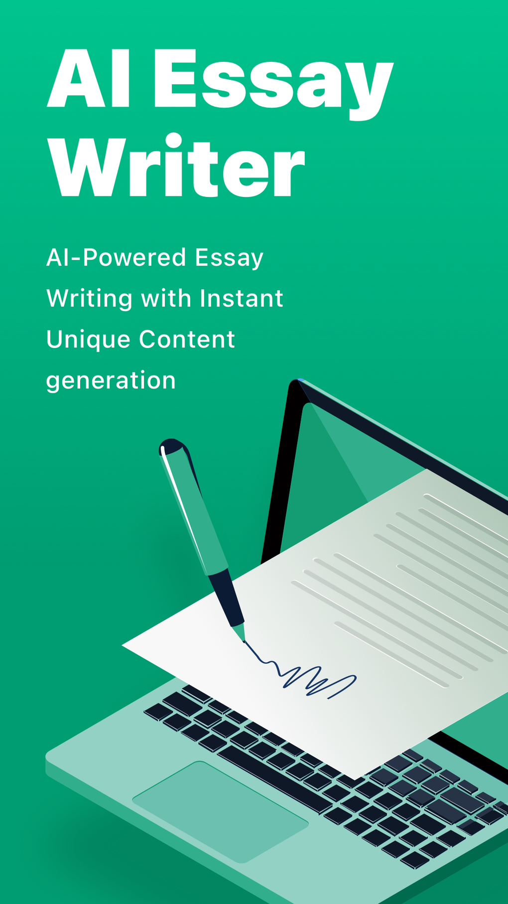 Essay Writer AI Editor for iPhone - Download
