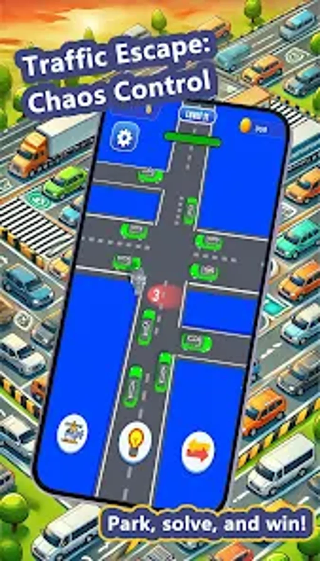 Traffic Escape: Chaos Control สำหรับ Android - ดาวน์โหลด