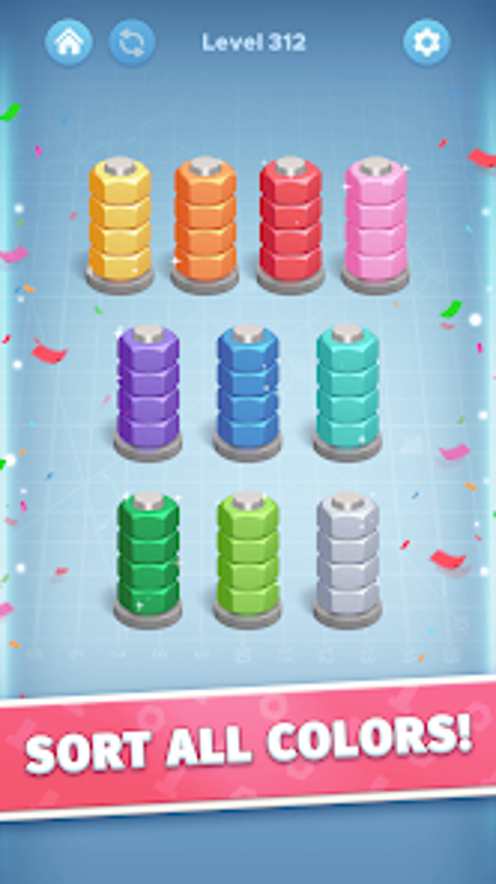 Nut Color Game - Sort Puz 3D para Android - Descargar