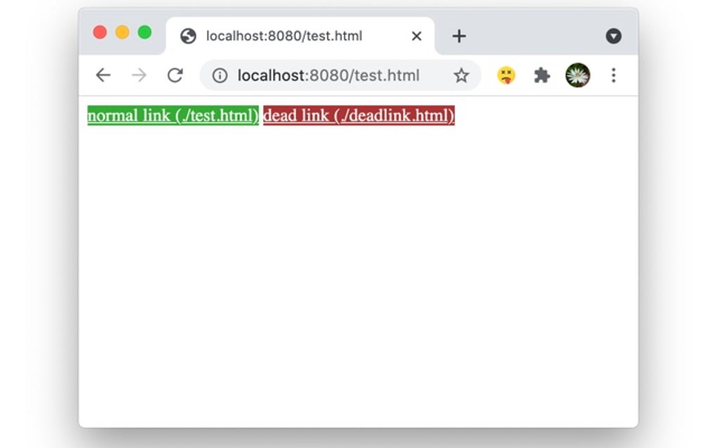 Check Dead Links para Google Chrome - Extensión Descargar