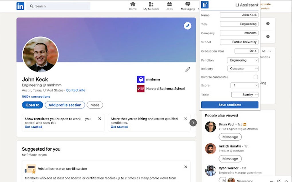 LinkedIn Assistant for Google Chrome - Extension Download