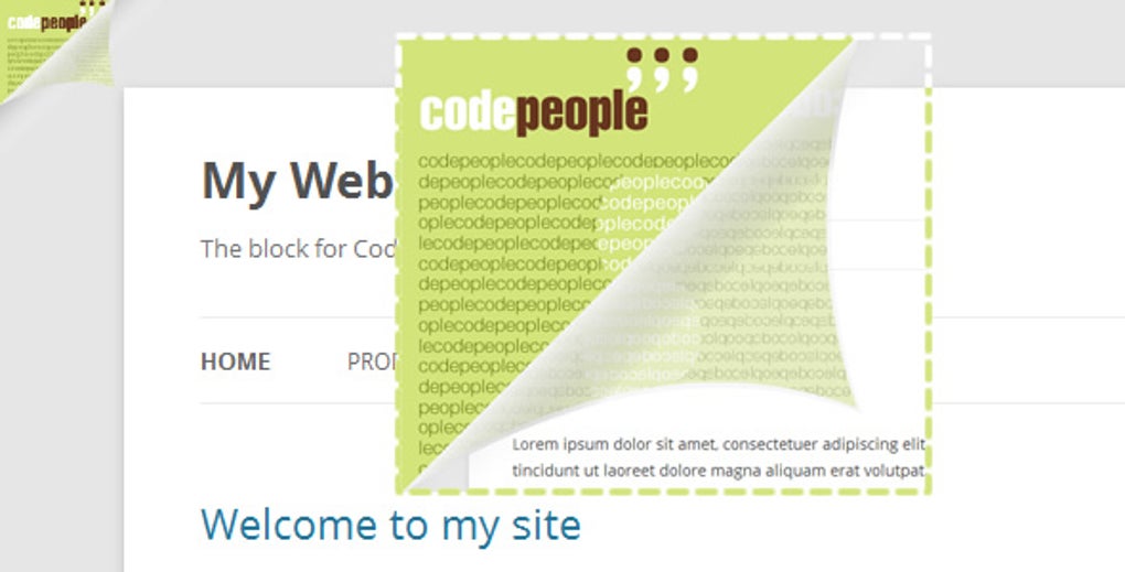 Corner Ad for WordPress - Download