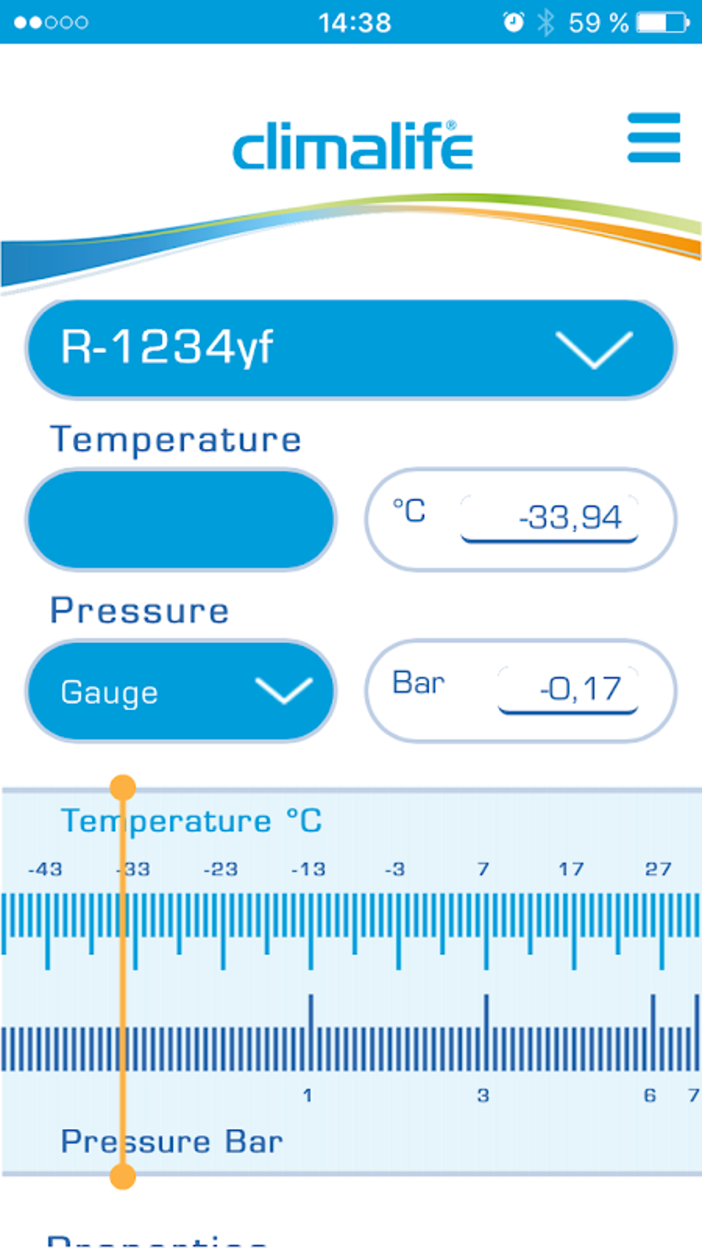 P/T Slider Climalife APK para Android - Descargar
