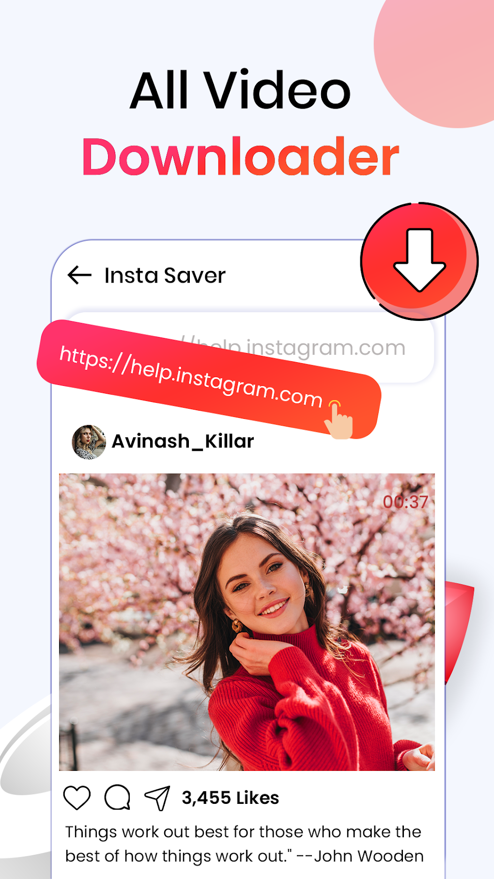 Android için Video Downloader Video Player - İndir