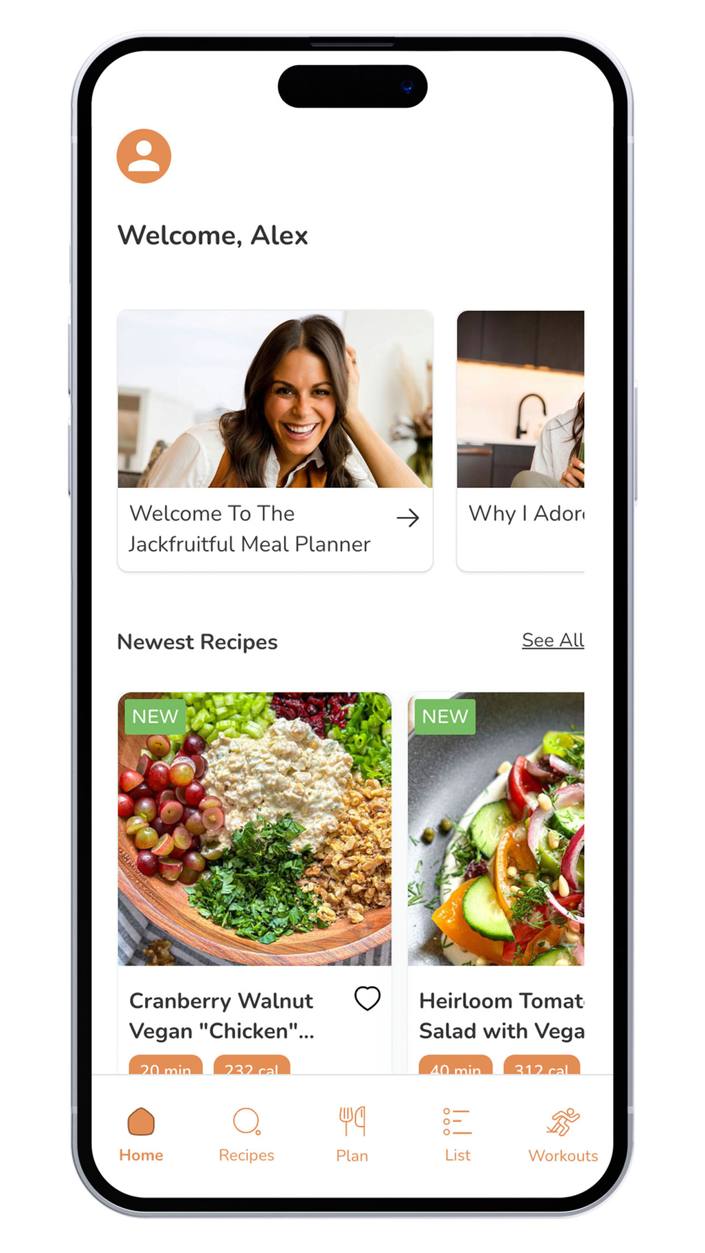 Jackfruitful Meal Planner for iPhone - Download