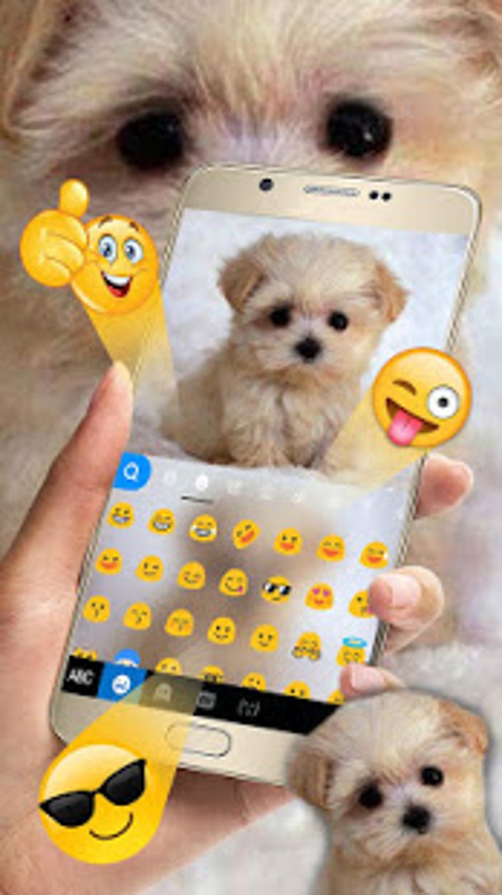 Innocent Puppy Keyboard Theme APK for Android - Download