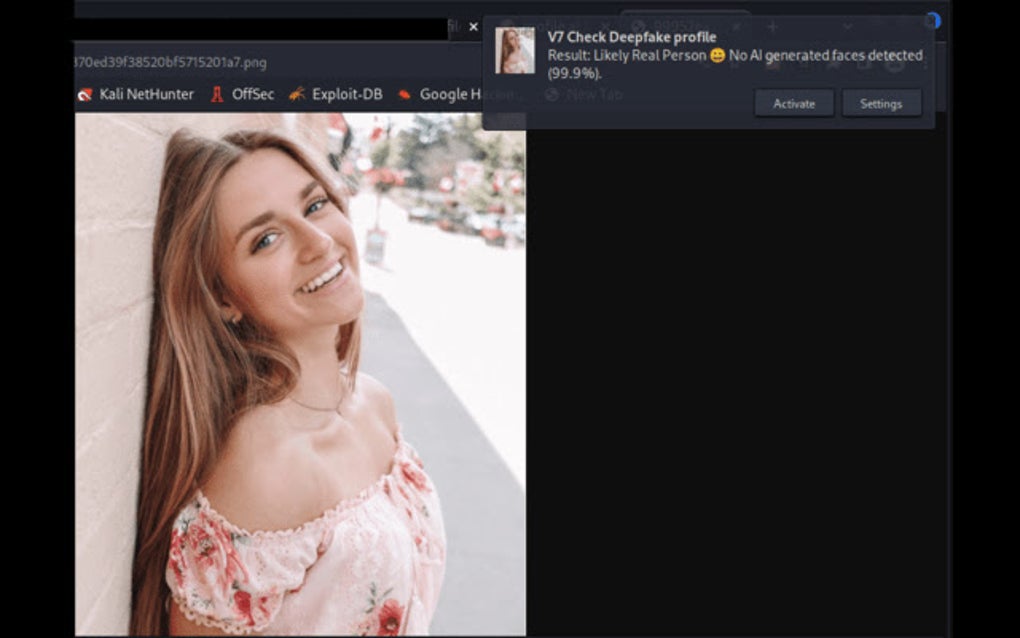 Deep Fake Detector for Google Chrome - Extension Download