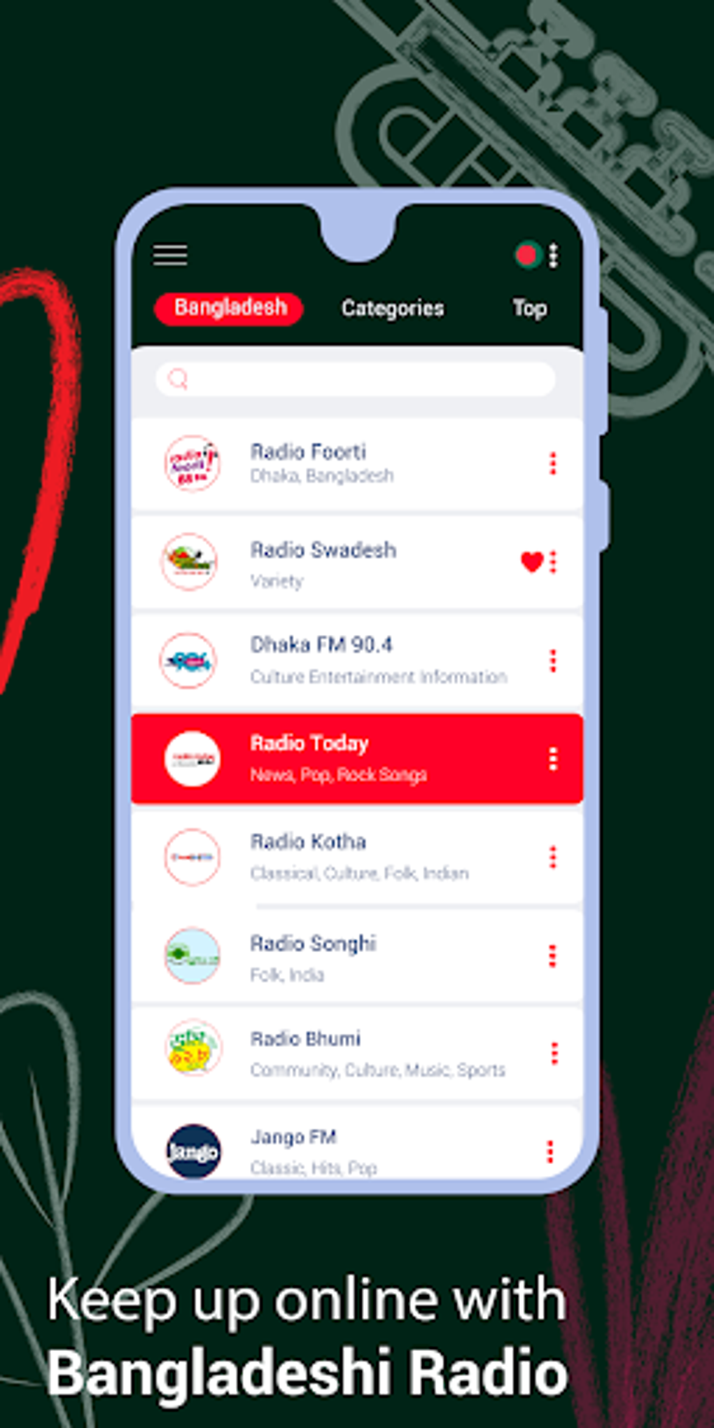 Bangladeshi Radio - Live FM Player APK for Android - Download