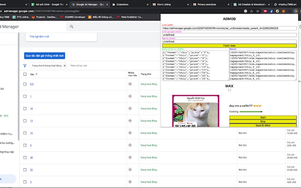 GAM / APPLOVIN helper for marketer para Google Chrome - Extensión Descargar