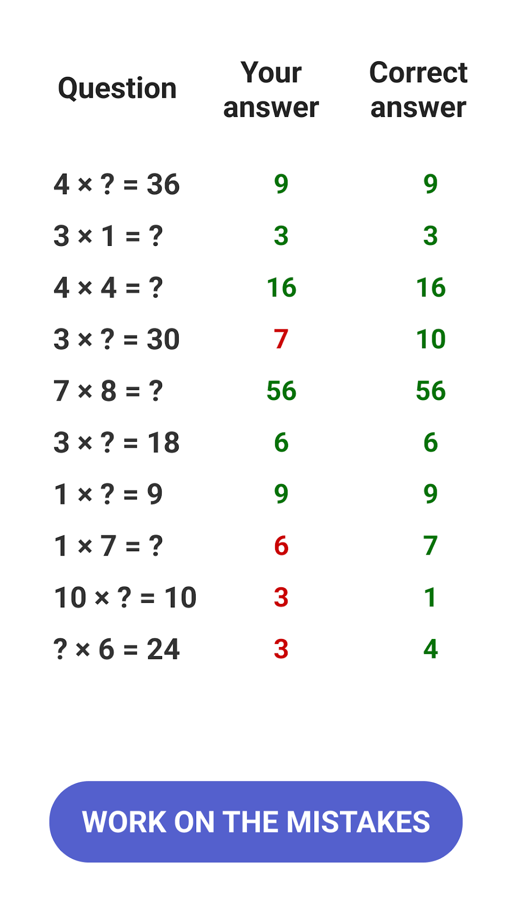 Multiplication Table Math For Android Download