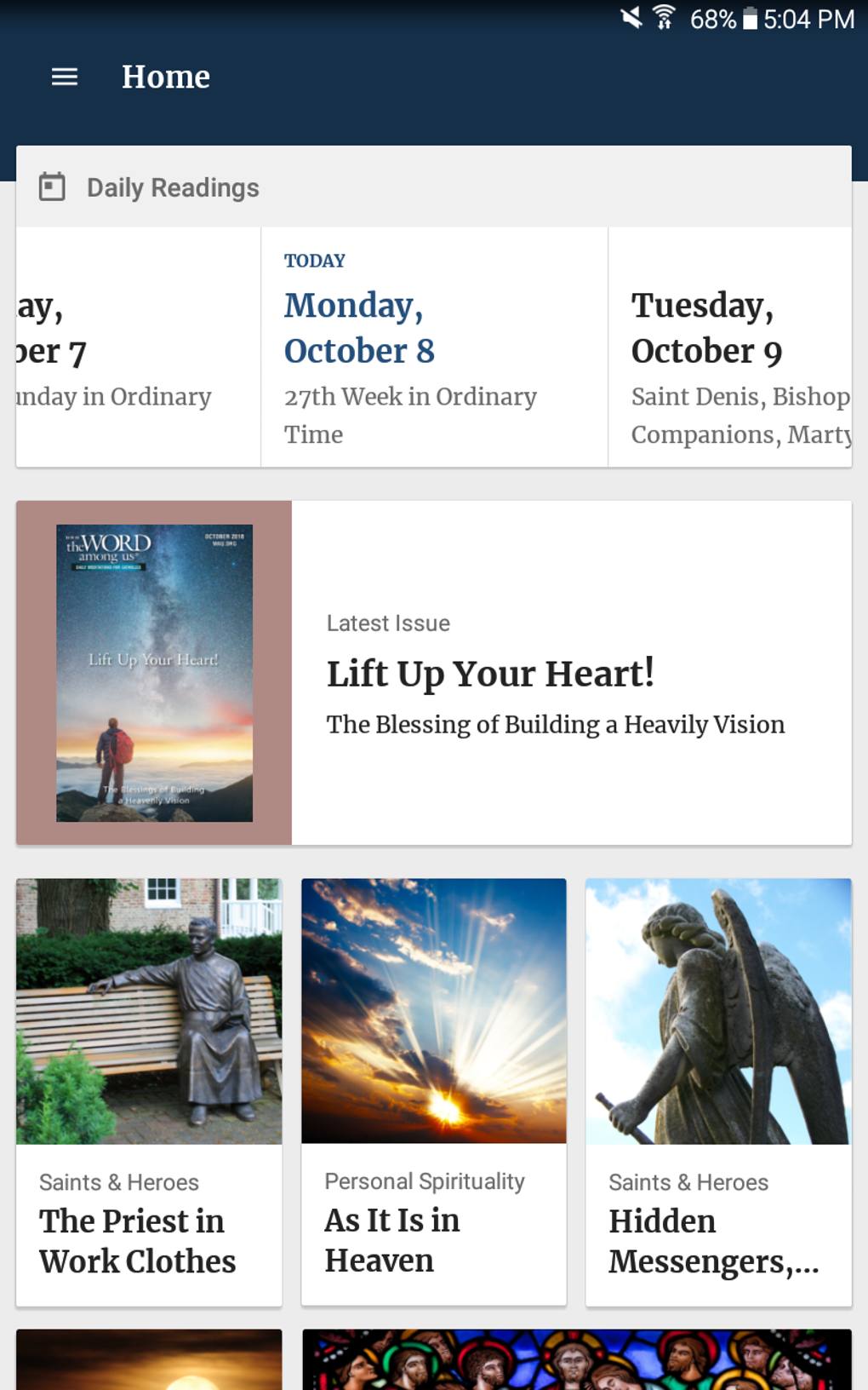 The Word Among Us Daily Mass Readings Prayer APK for Android - Download