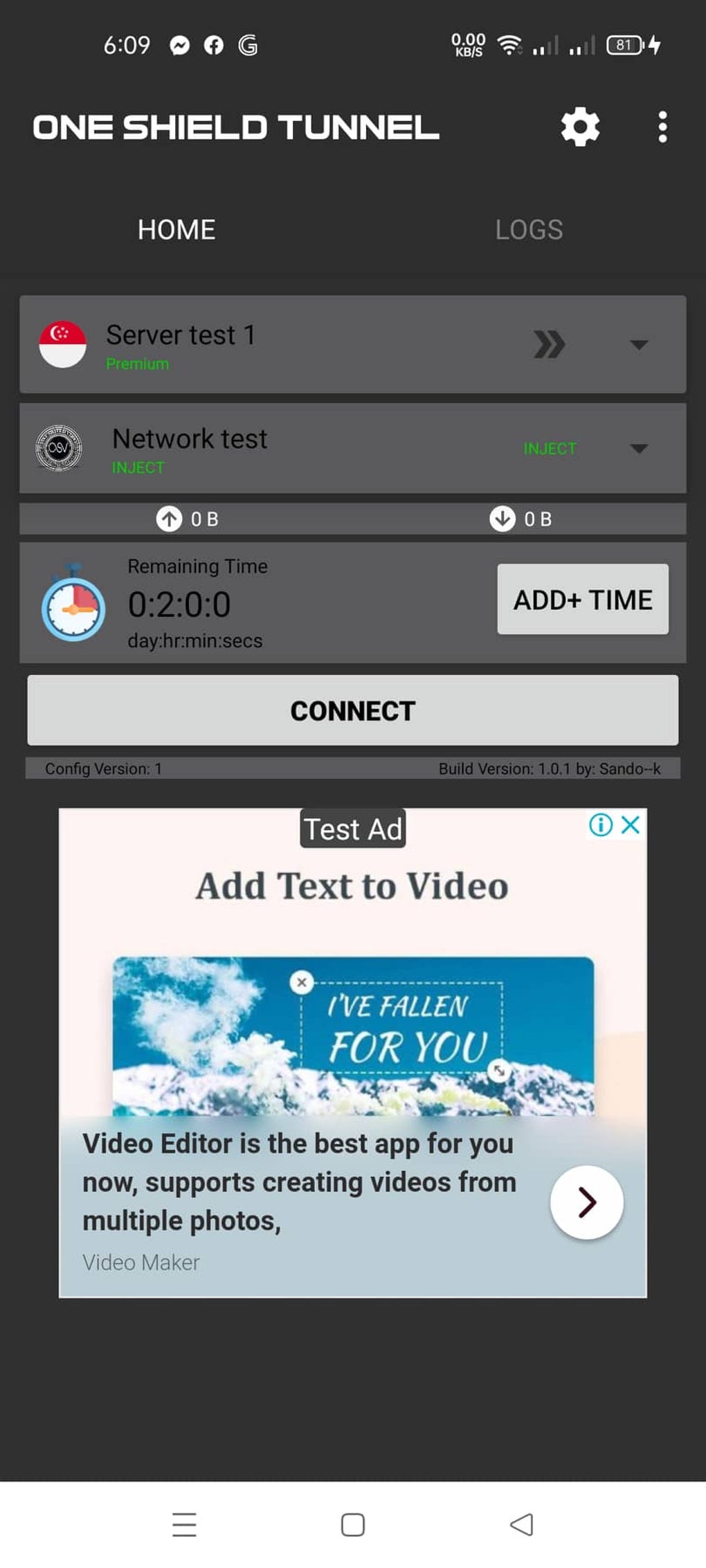 One Shield Tunnel für Android - Download
