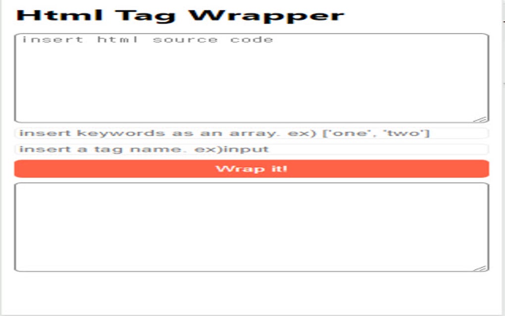 Html Tag Wrapper para Google Chrome - Extensão Download Html Tag Wrapper para Google Chrome - Extensão Download