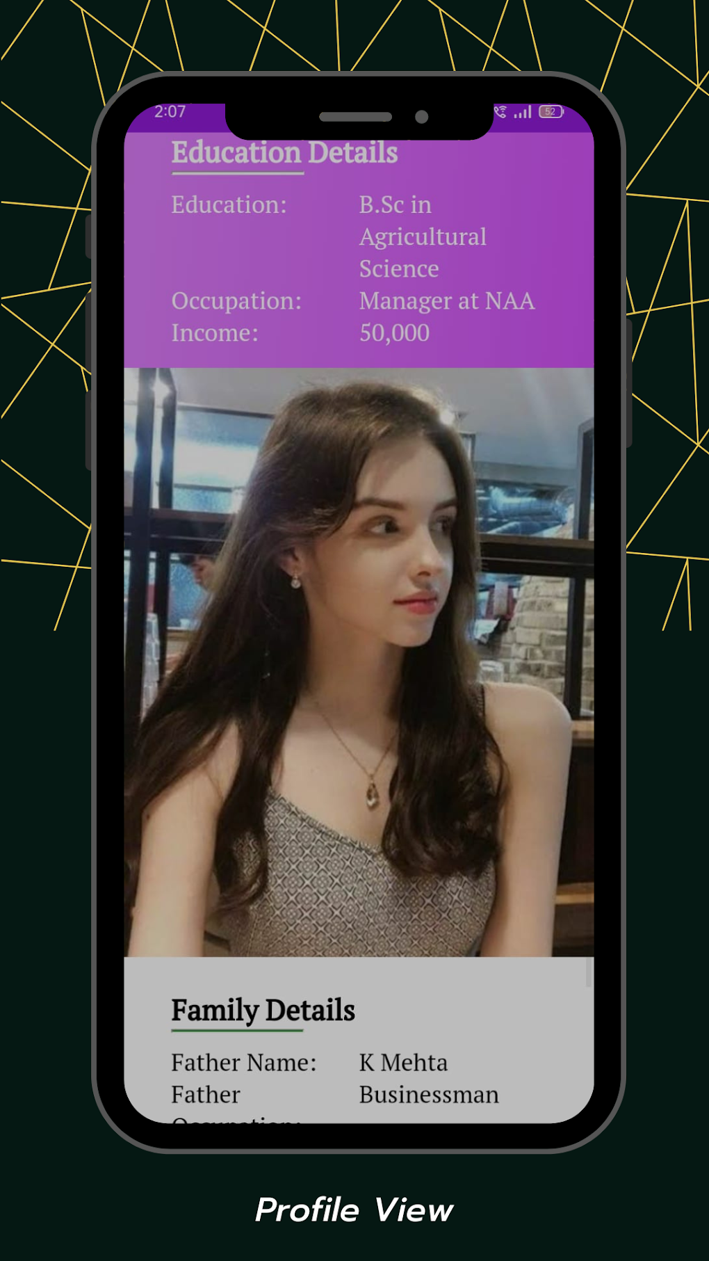 TwoRingz: Marriage Biodata para Android - Descargar