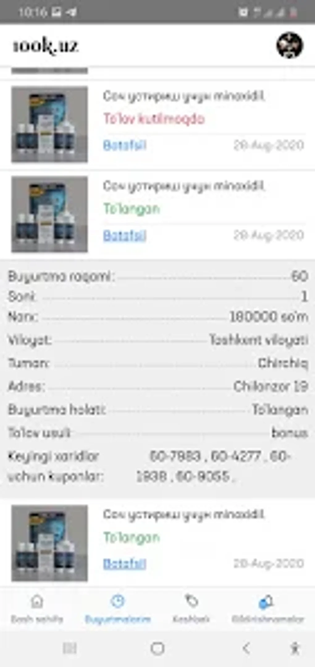 100k - cashback dokon. per Android - Download