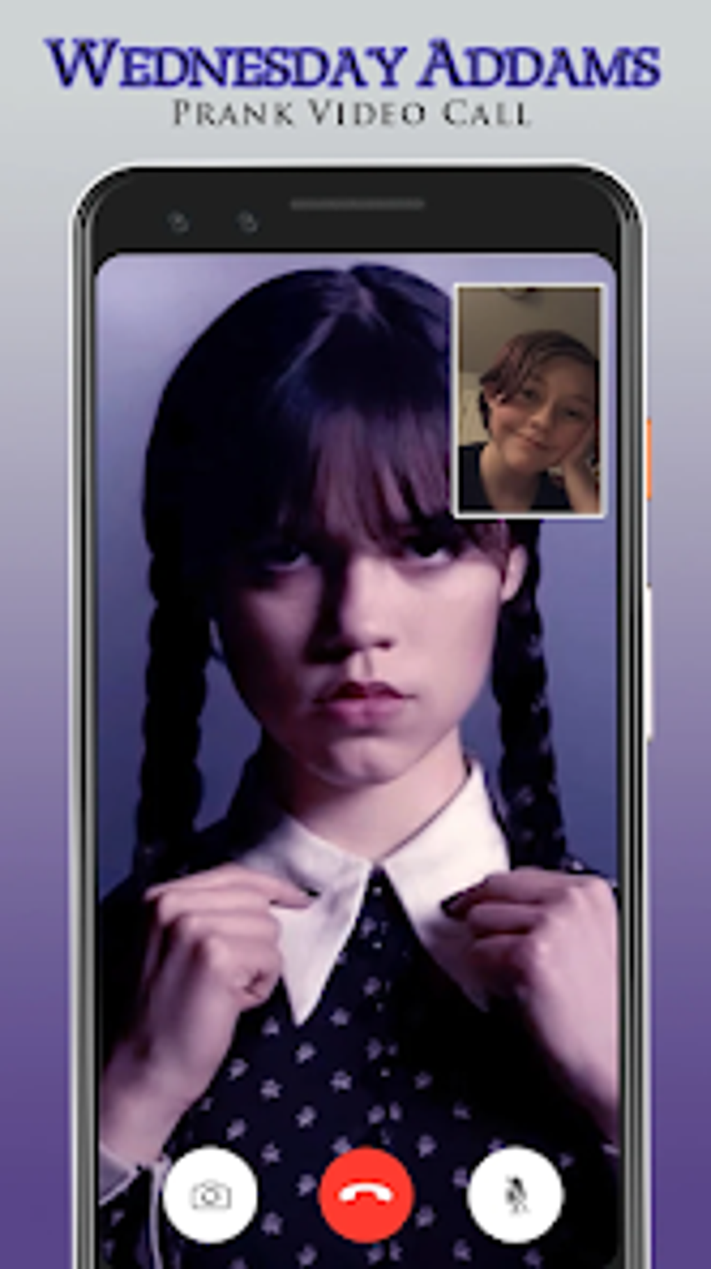Wednesday Addams - Fake Call für Android - Download