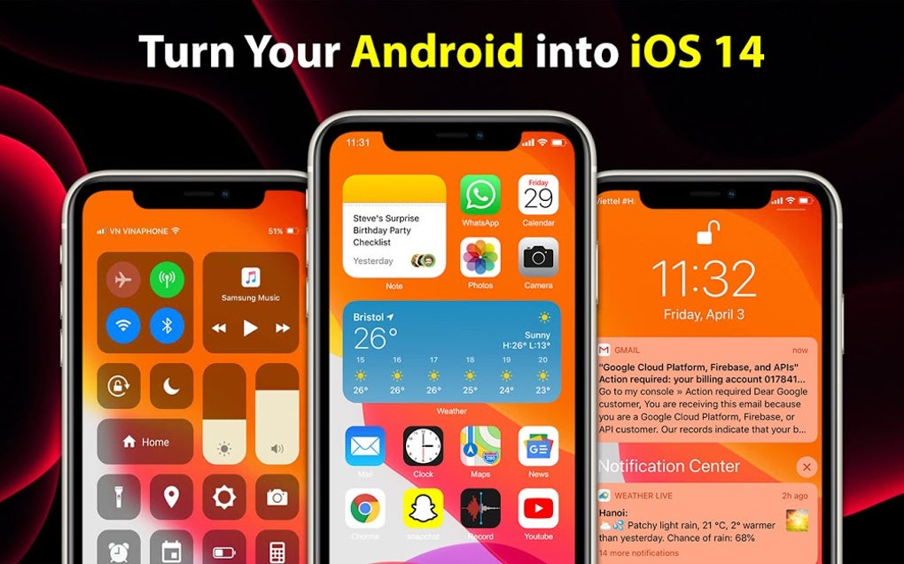 Launcher iOS 14 for Android - Download