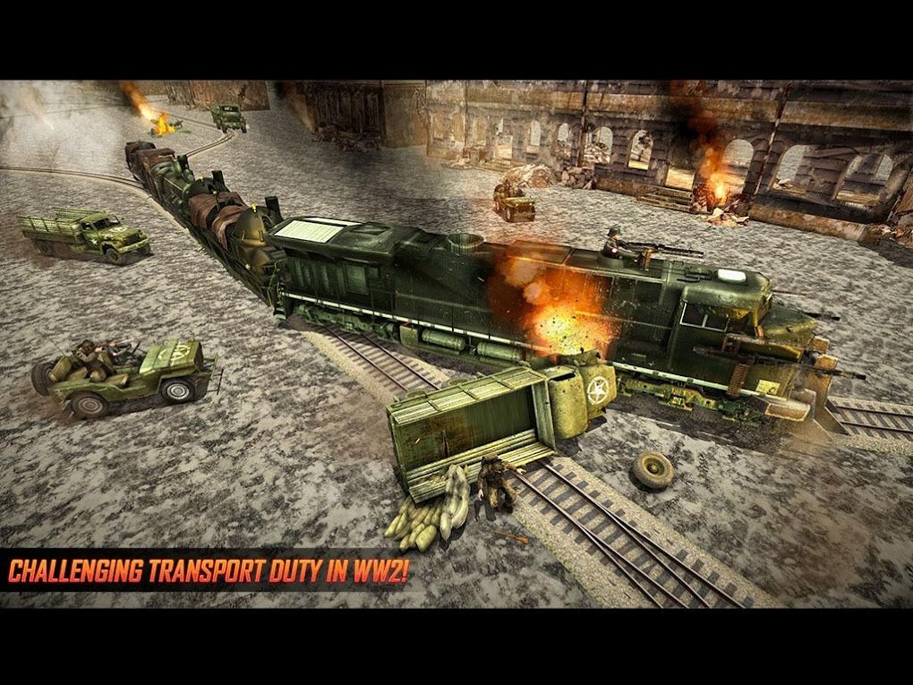 Army Train Shooter: Train Game для Android — Скачать