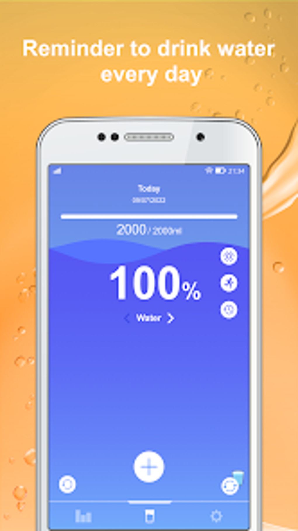 Water Reminder Tracker para Android - Descargar