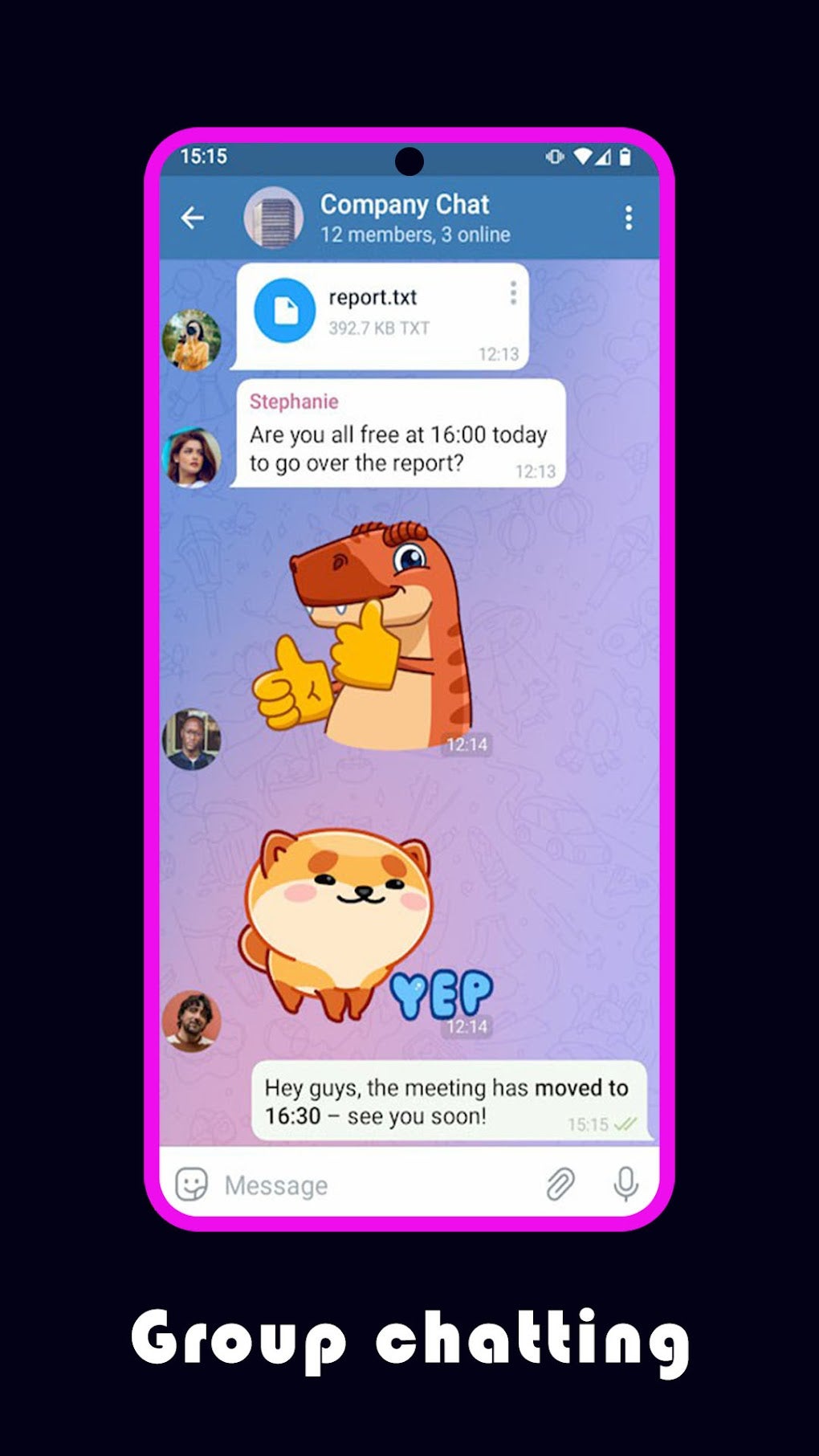 Airgram chat video for Android - Download