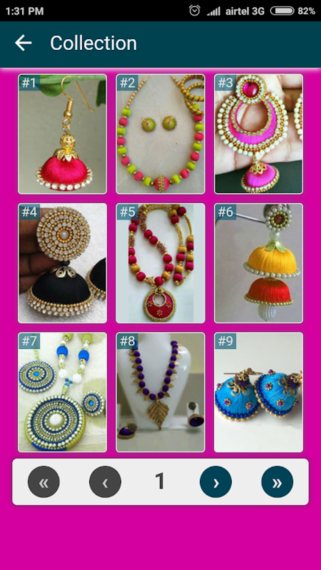 Silk Thread Jewellery Designs APK for Android - Download