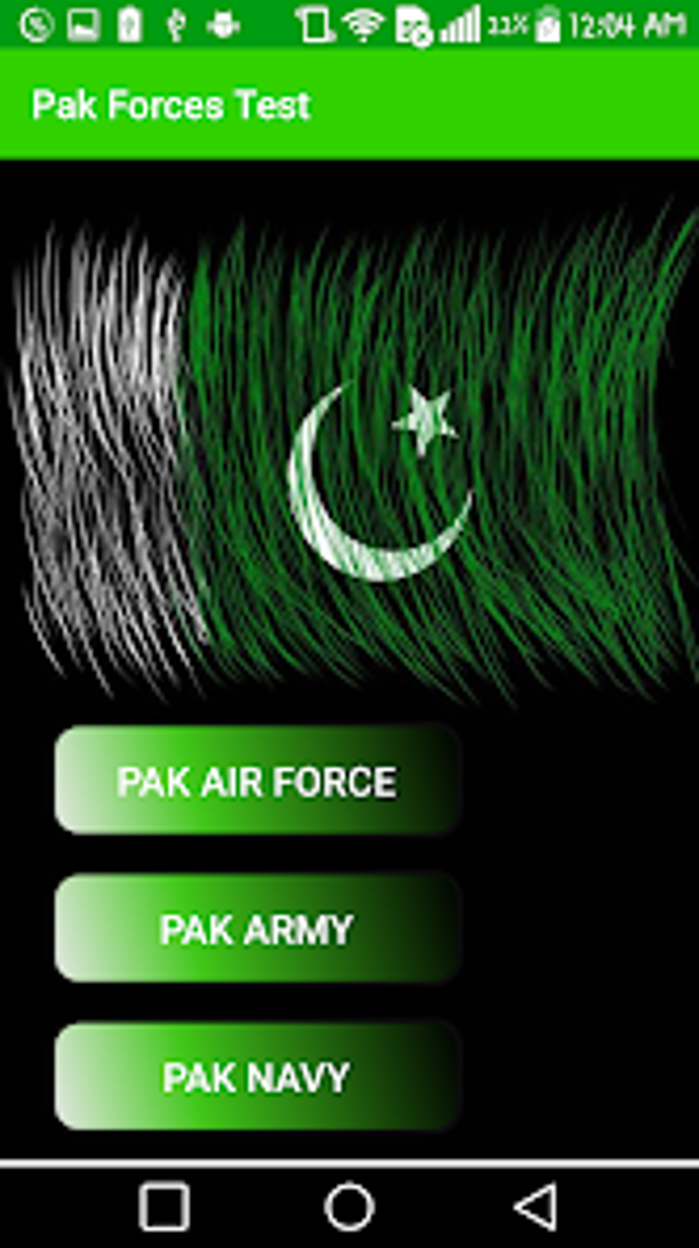 Pak Forces Test PAF ARMY für Android - Download