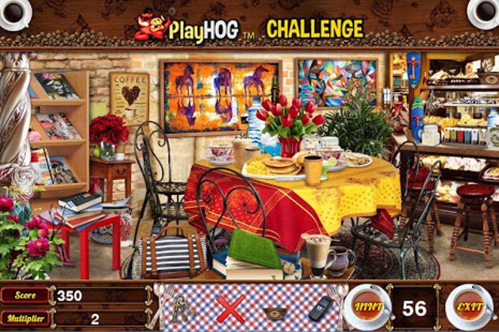 Android 용 Challenge 3 Coffee Break Free Hidden Object Games APK - 다운로드