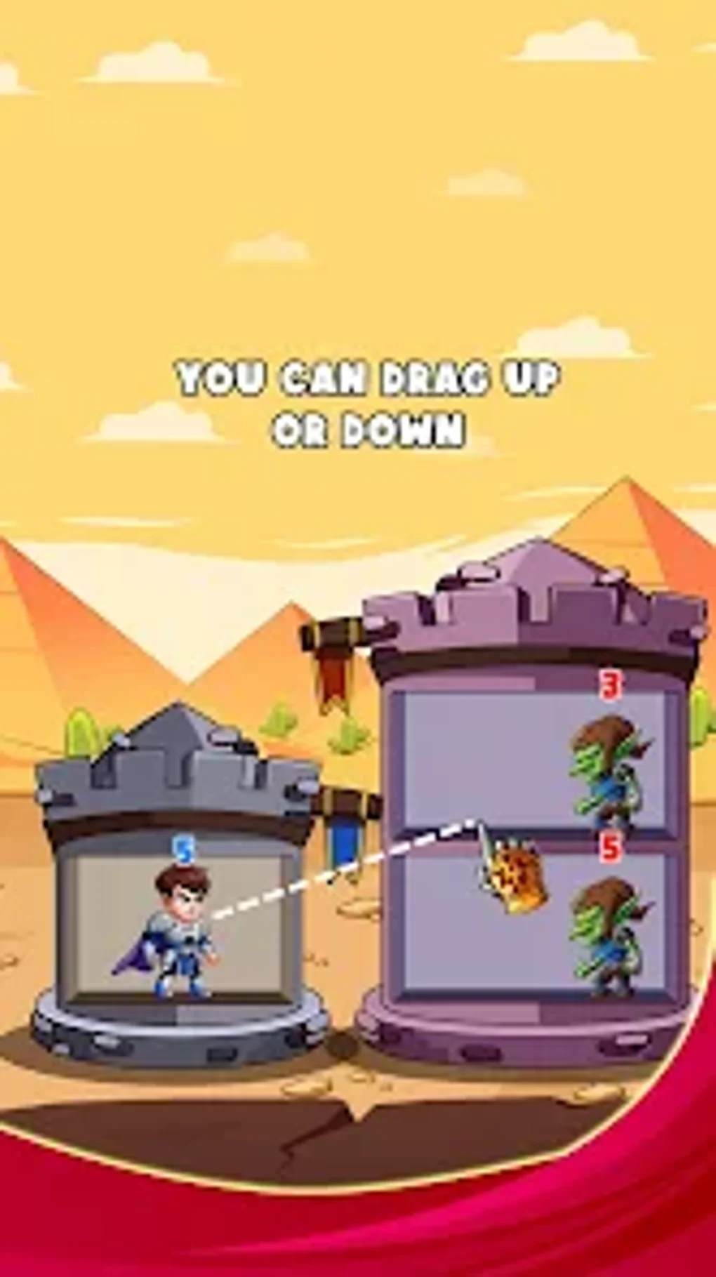 Hero Tower Wars Castle Defense pour Android - Télécharger