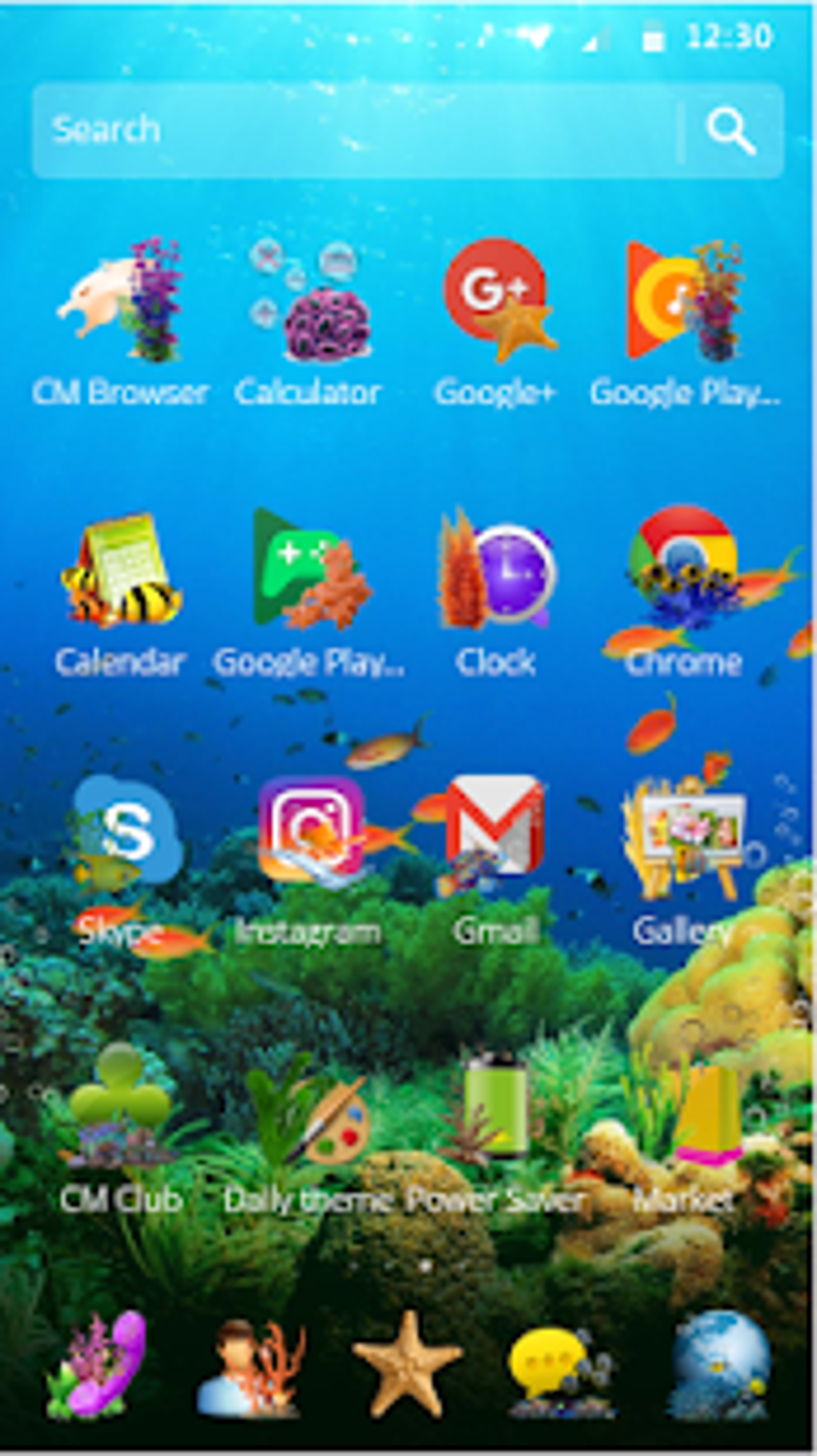 Sea World Underwater Theme APK for Android - Download