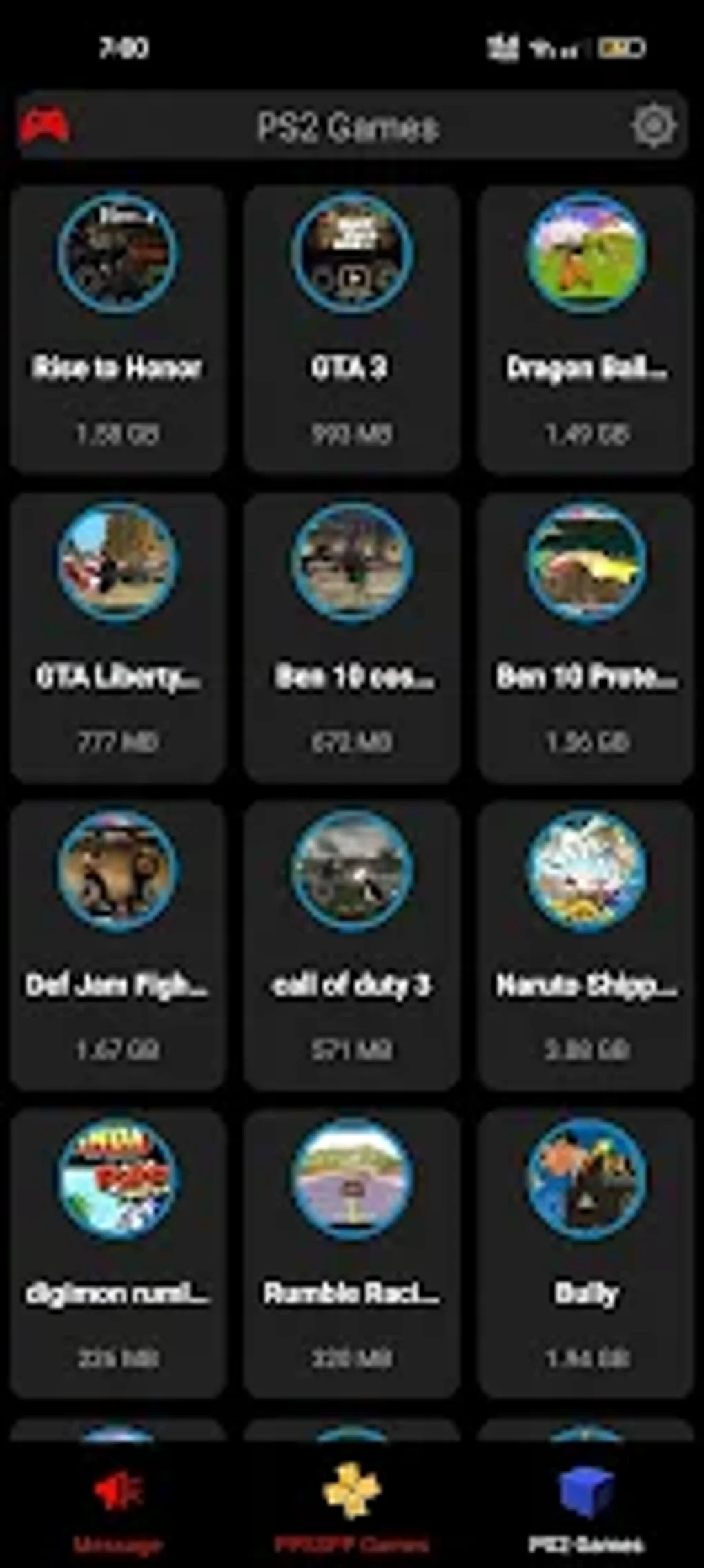 PS2 Emulator pro para Android - Descargar