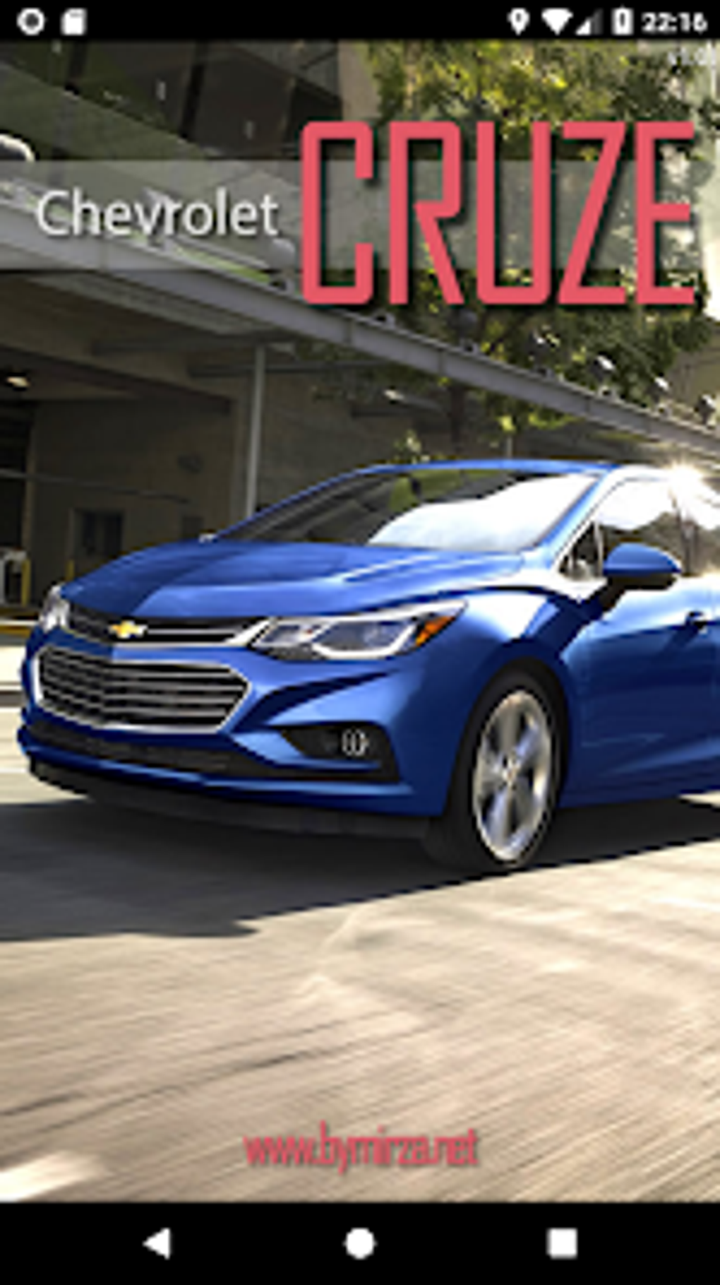 Chevrolet Cruze для Android — Скачать