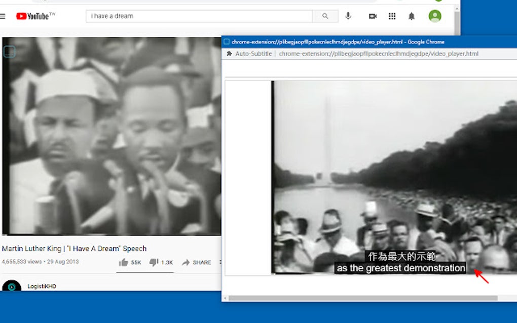 Auto-Subtitle for Google Chrome - Extension Download