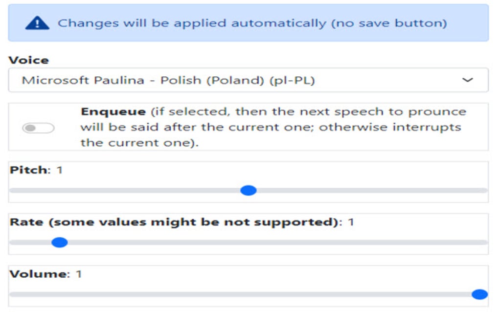 Text speaker for Google Chrome - Extension Download
