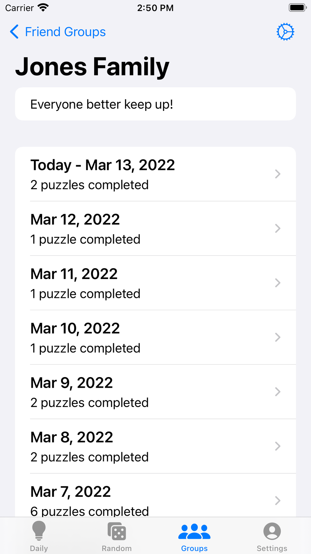 Wordie - Daily Word Game for iPhone - Download