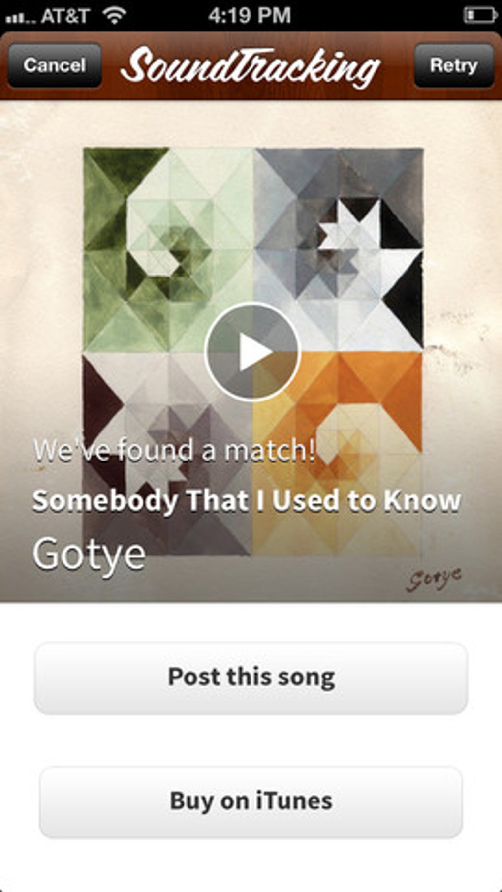 SoundTracking para iPhone - Download