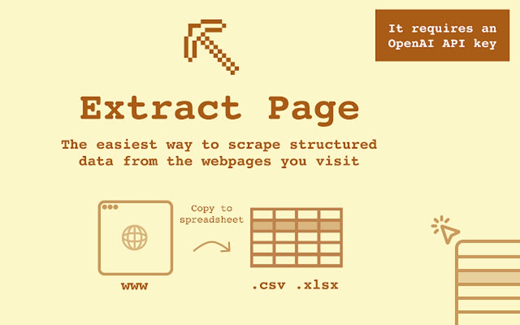 Extract Page for Google Chrome - Extension Download