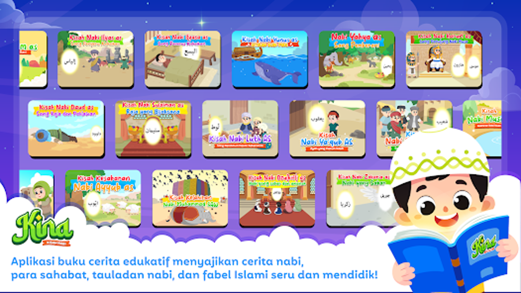 Android 용 KINA Kisah Nabi Cerita Islam - 다운로드
