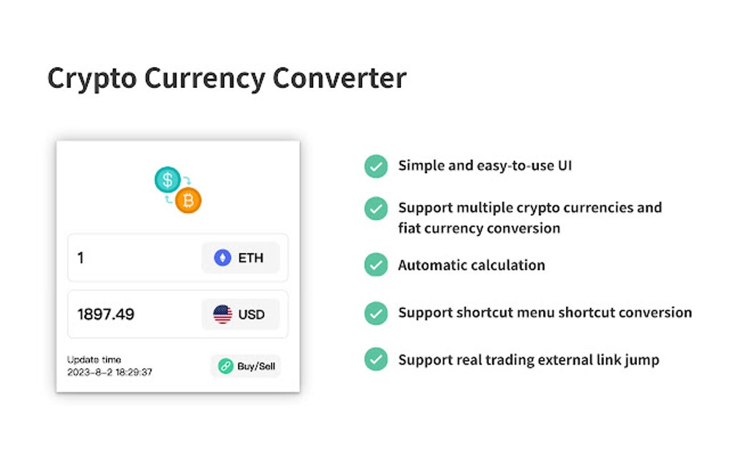 Crypto Currency Converter para Google Chrome - Extensión Descargar