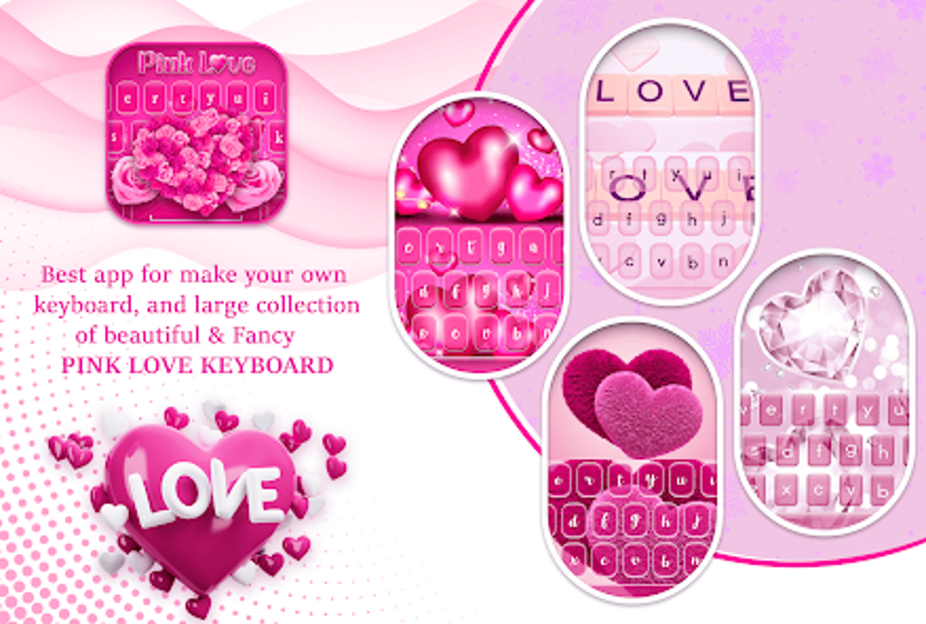 Pink Love Keyboard para Android - Descargar