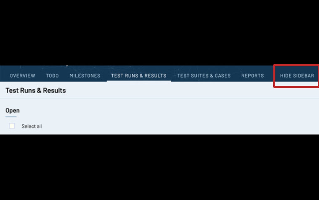 TestRail Sidebar Hider for Google Chrome - Extension Download TestRail Sidebar Hider for Google Chrome - Extension Download
