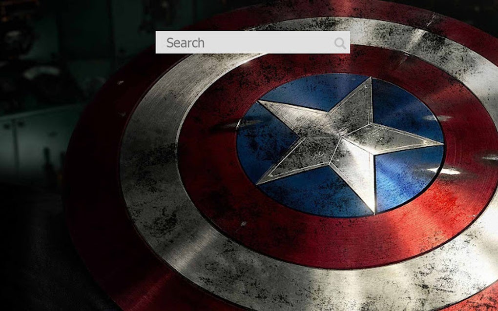 Captain America Wallpaper New Tab Google Chrome için - Eklenti İndir