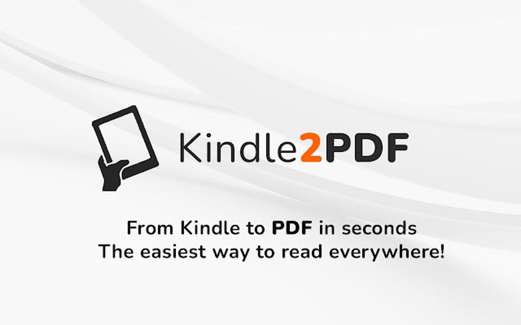 Kindle2PDF for Google Chrome - Extension Download
