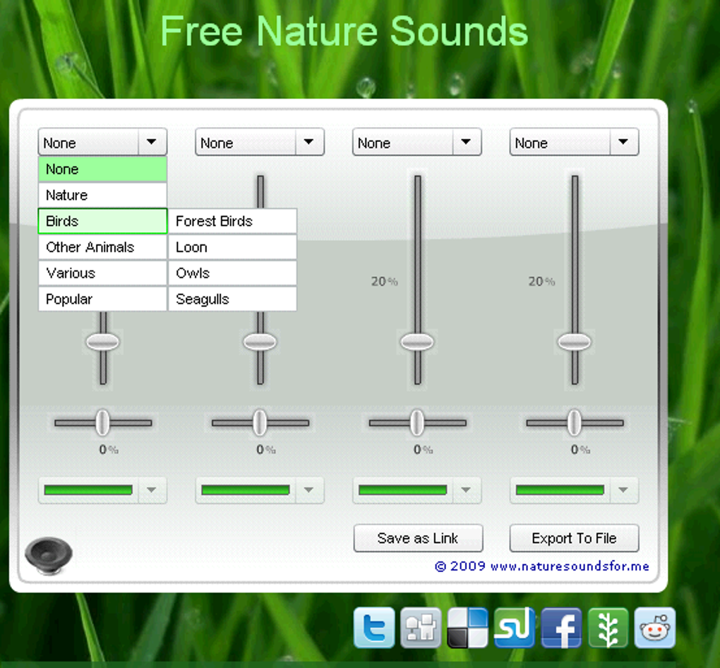 Nature Sounds Online