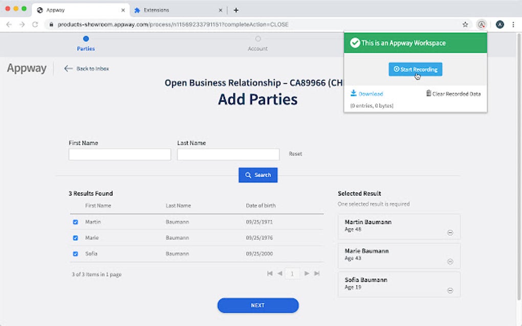 Appway Workspace Recorder para Google Chrome - Extensión Descargar