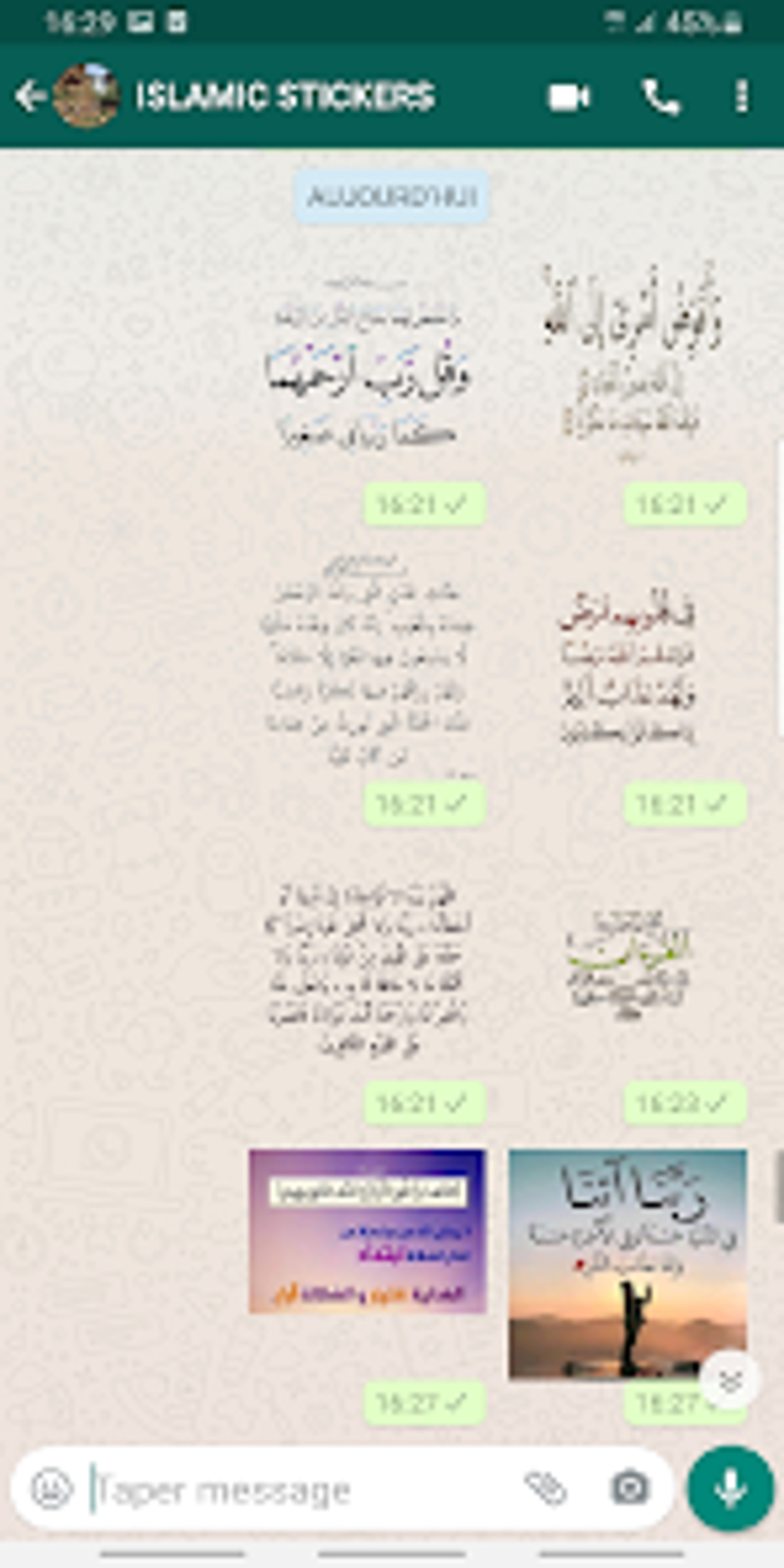 Islamic Stickers for whatsapp pour Android - Télécharger